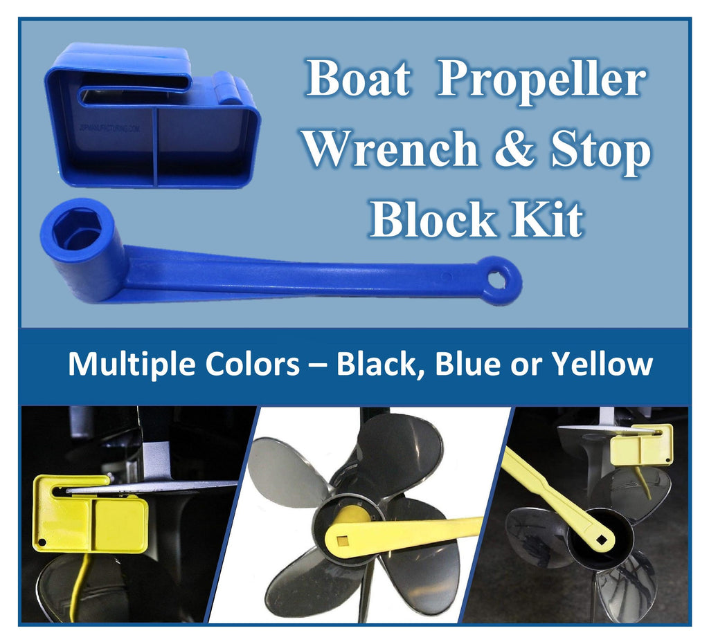 Marine / Boat Prop Propeller 1-1/16" Wrench & Prop Stop Block KitMarin ...